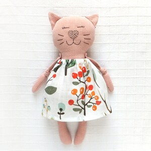 Cat Doll SEWING PATTERN Stuffed Cat Doll Pattern PDF With Set of ...