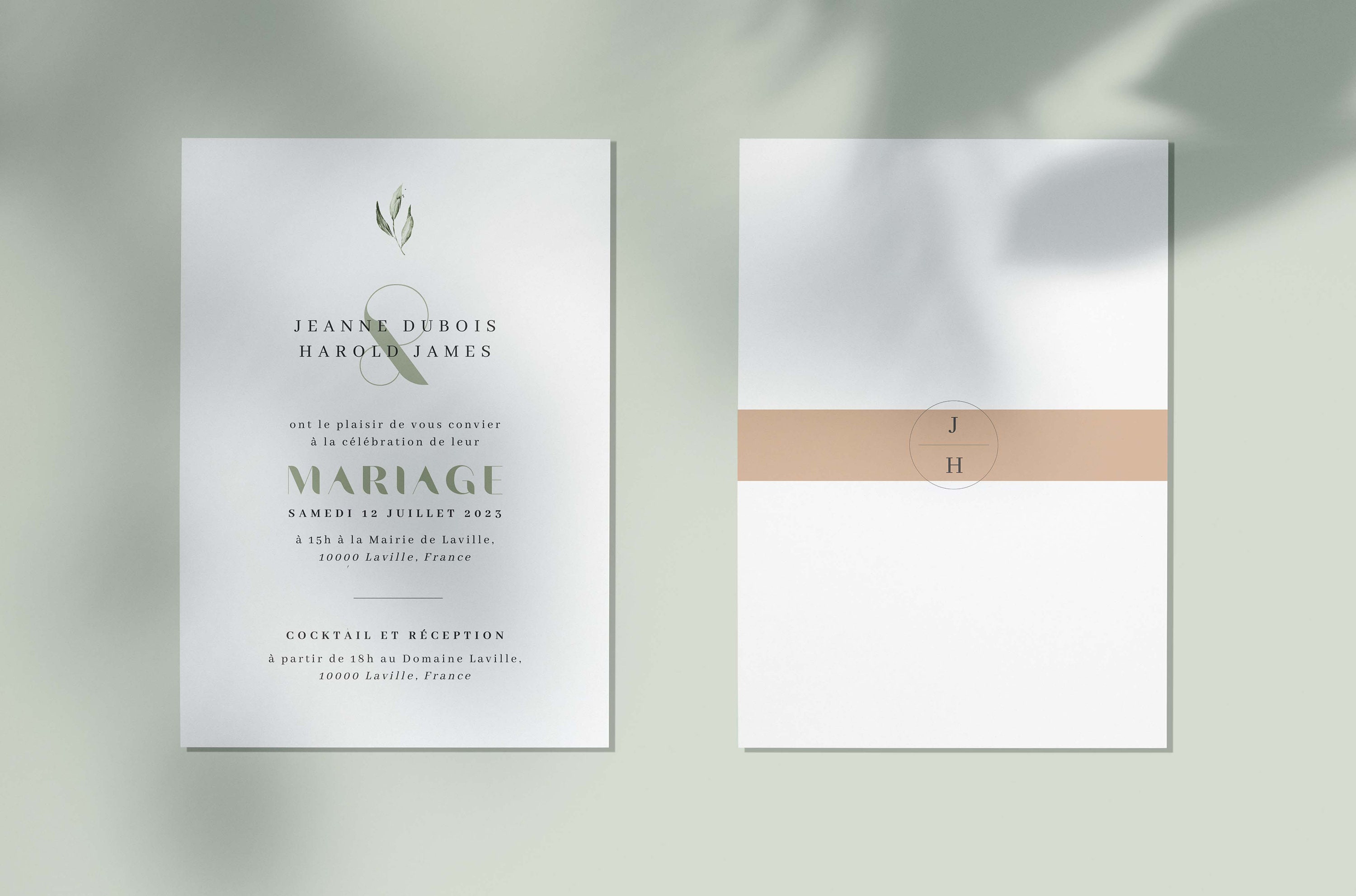 Provence Wedding Invitation - Complete Customizable Wedding Set ...
