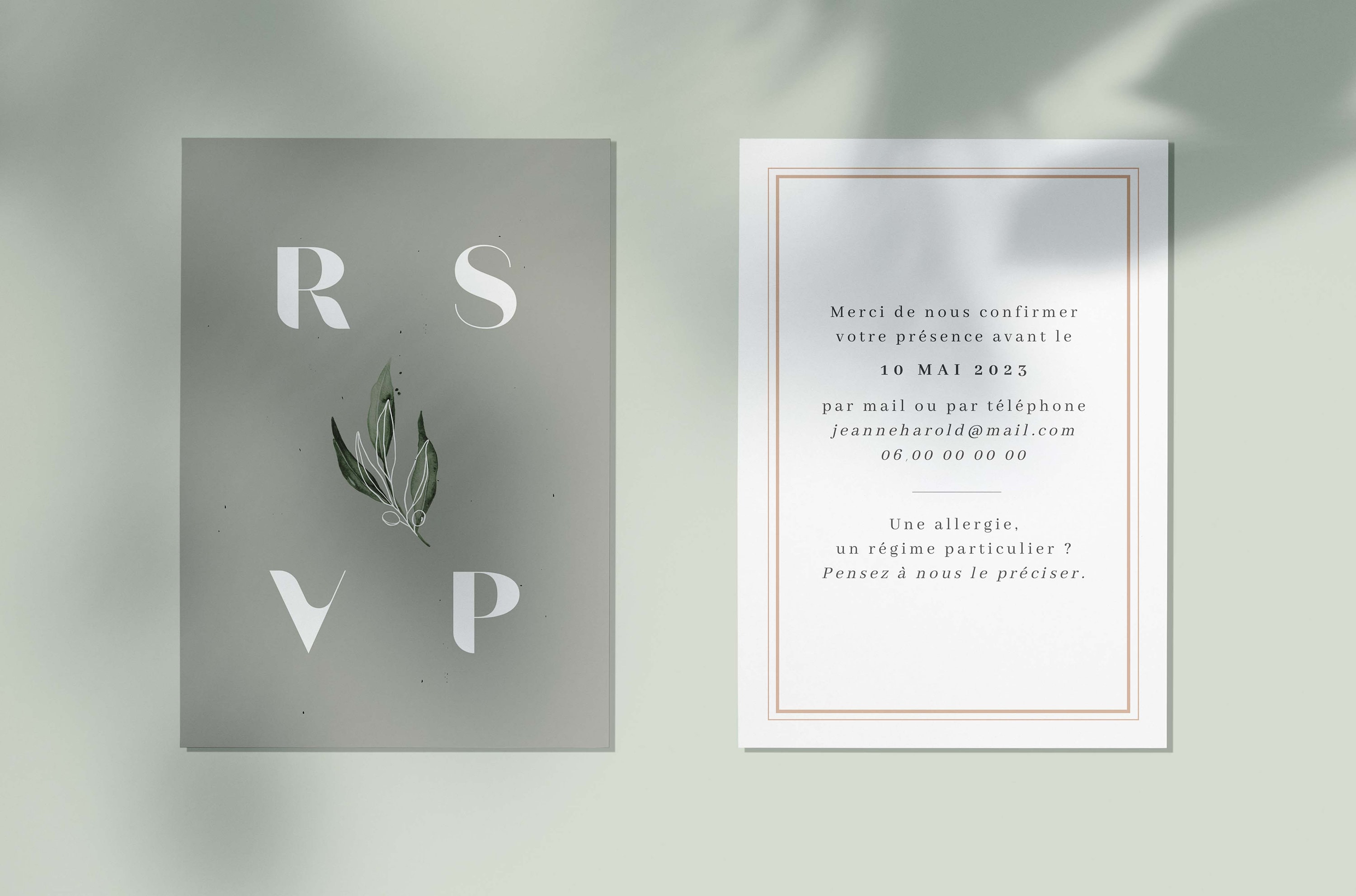 Provence Wedding Invitation - Complete Customizable Wedding Set ...