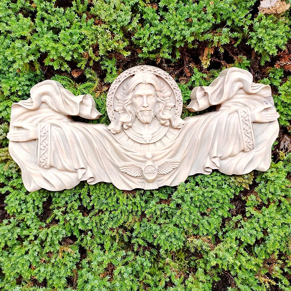 Wood Carved Jesus - Etsy