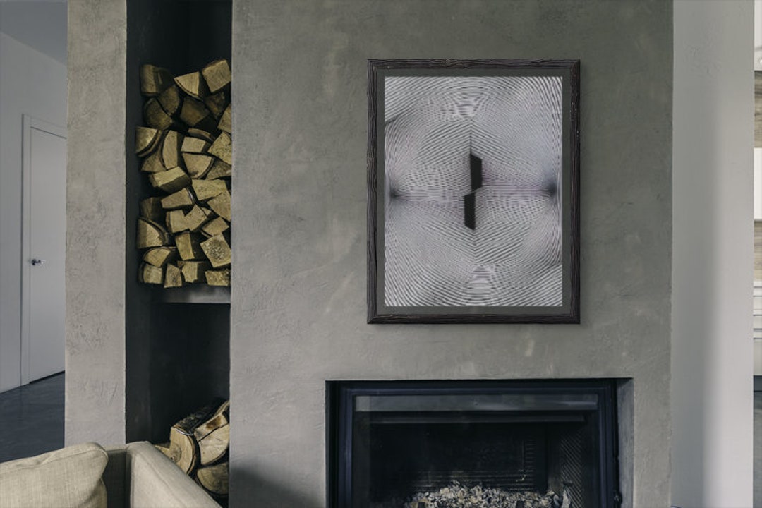 Digital Art. Optical Illusion Style Wall Art. Abstract and Unique - Etsy