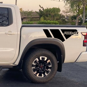 Decals Kit for Nissan Frontier 2022-25 (bedside + Insert Logos) Pro4x ...