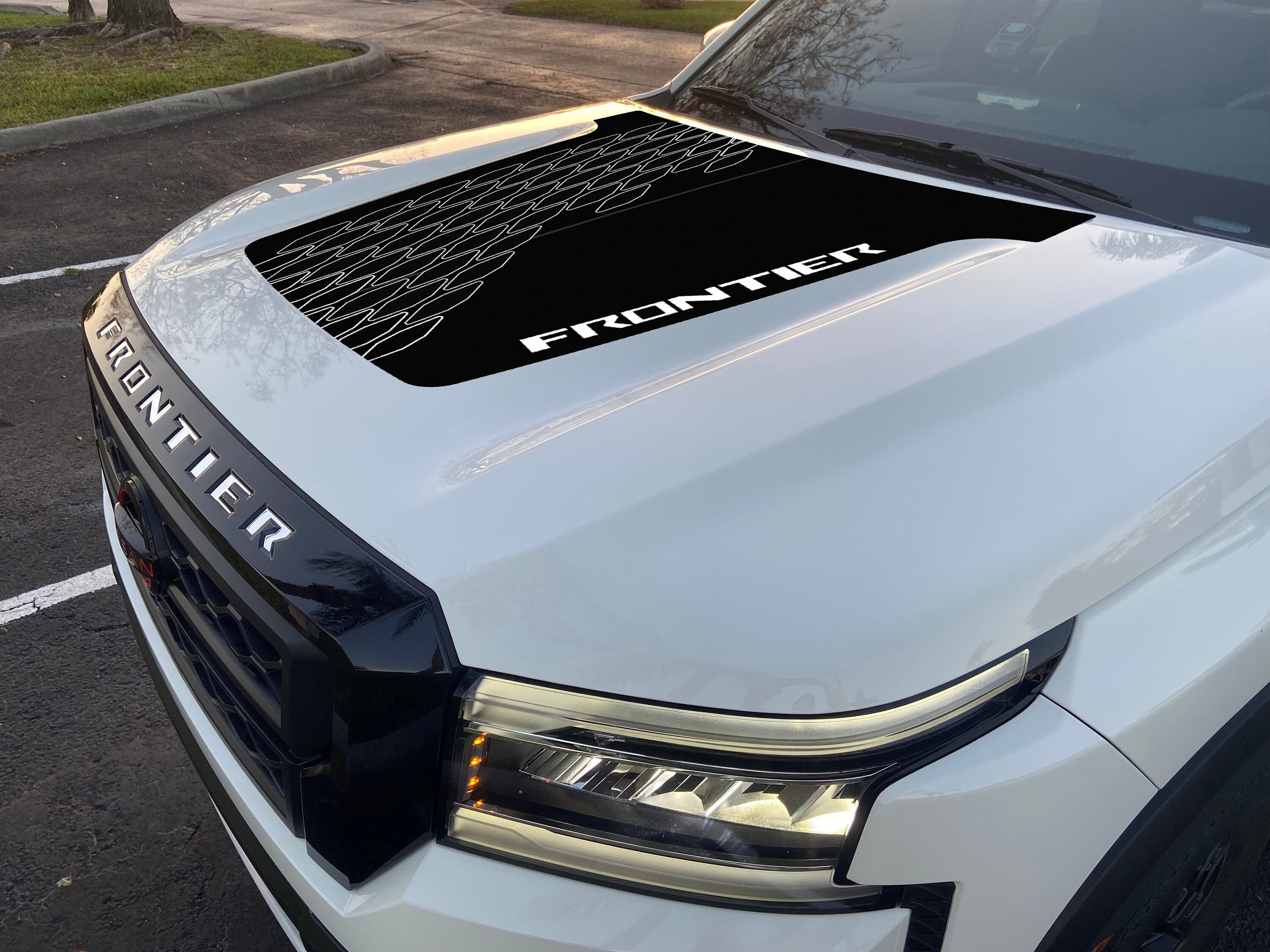 Hood Decal + Tailgate Logo Inserts (for Nissan Frontier 2022-26) - Etsy