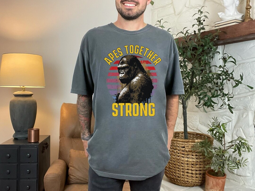 Apes Together Strong T-shirt, AMC Shirt, Wall Street Bets Ape T Shirt ...