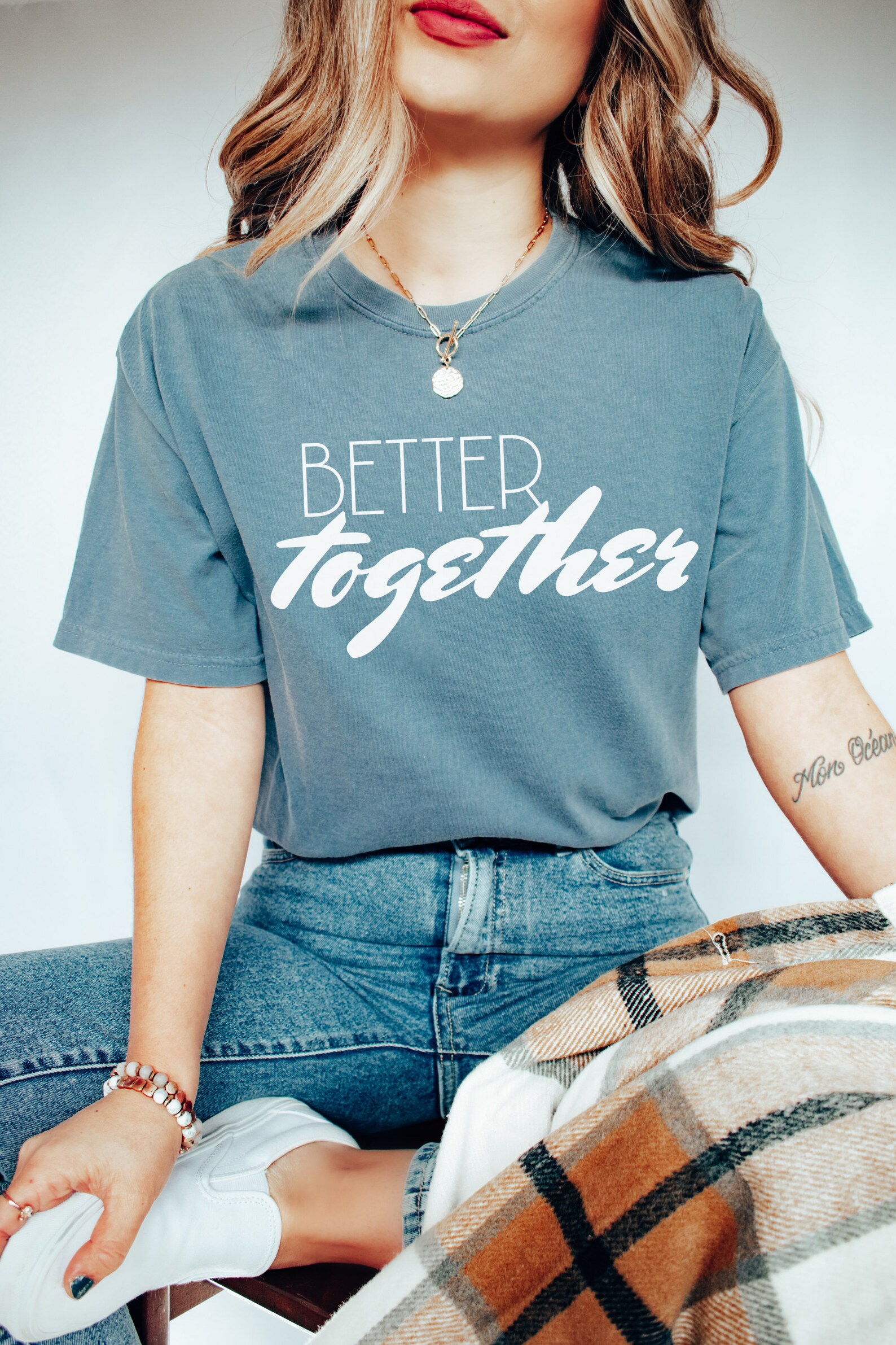 Comfort Colors Better Together Shirt, Friendship Gift, Better Together ...