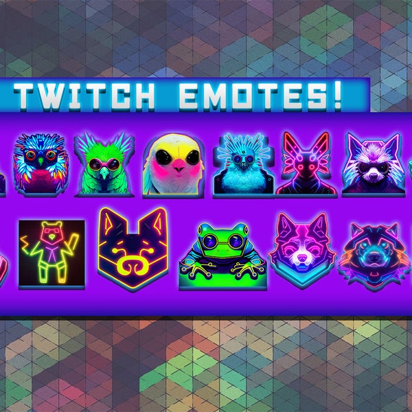 Twitch Emotes Cyberpunk - Etsy