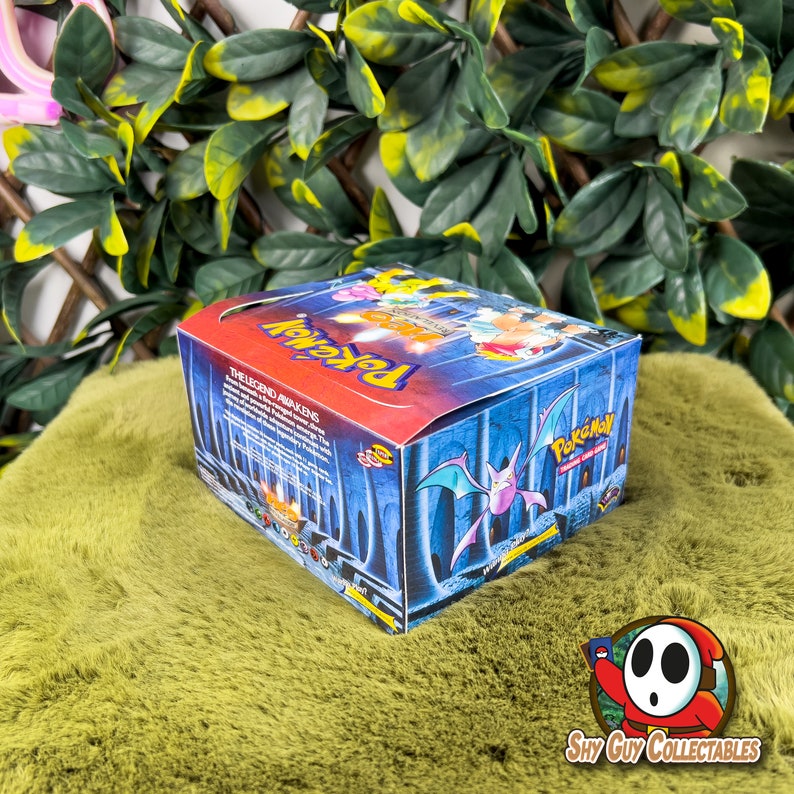 Pokemon Trading Card Proxy Neo Revelations Booster Box (empty Box) - Etsy