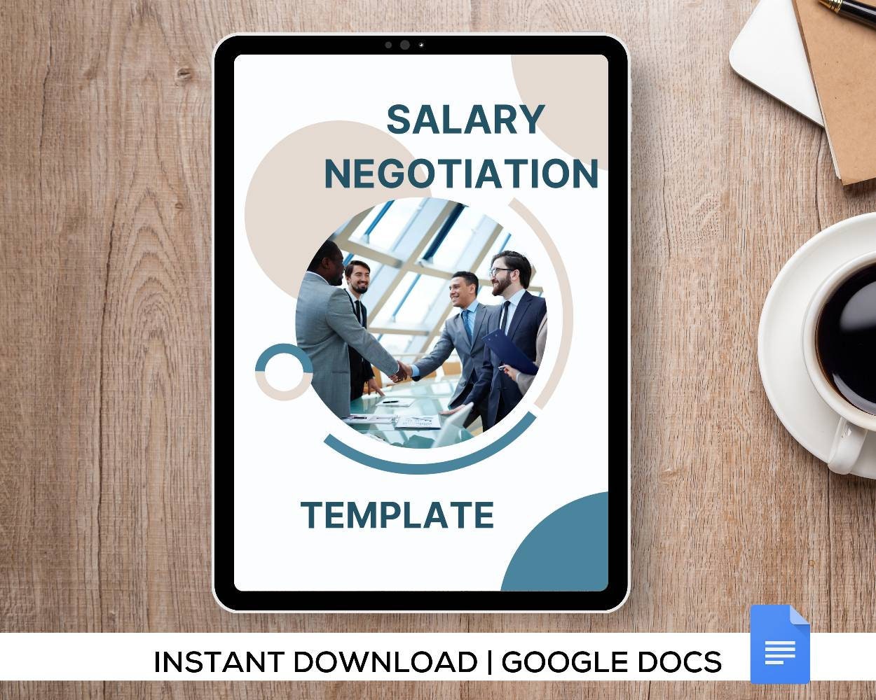 Salary Negotiation Template for Google Docs, Salary and Wages Tracker ...