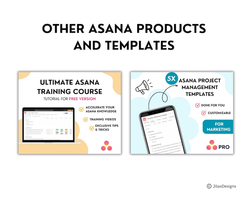 Asana Social Media Marketing Project Management Template, Online ...