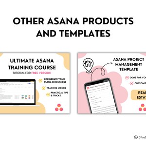 Asana Marketing Bundle, Project Management Template, Marketing Plan ...
