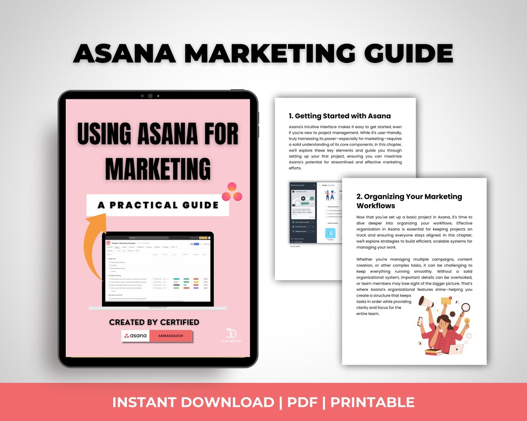 Asana Marketing Guide for Project Management, How to Use Asana for ...