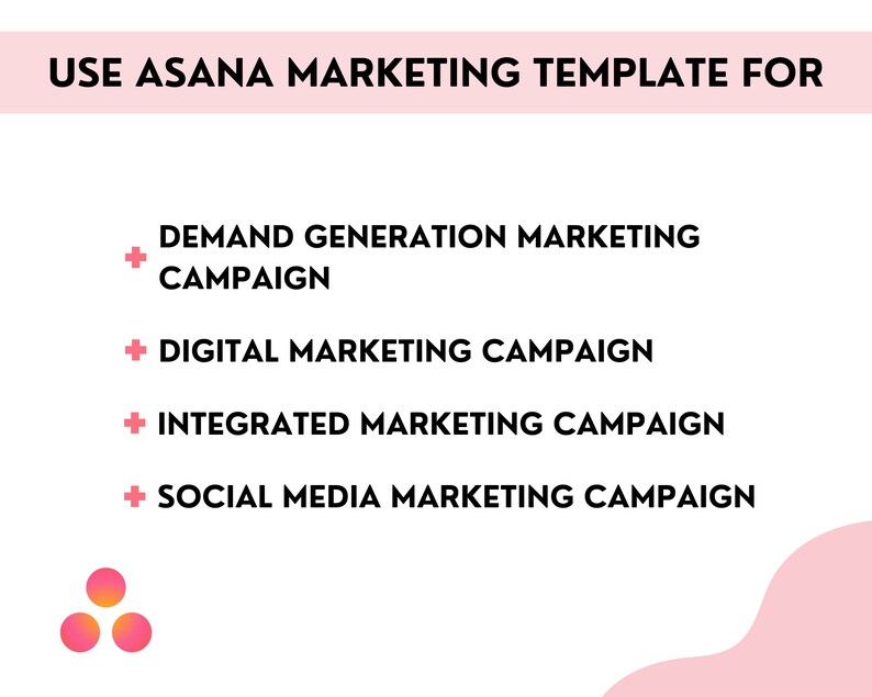 Asana Marketing Project Management Template, Marketing Plan Project ...