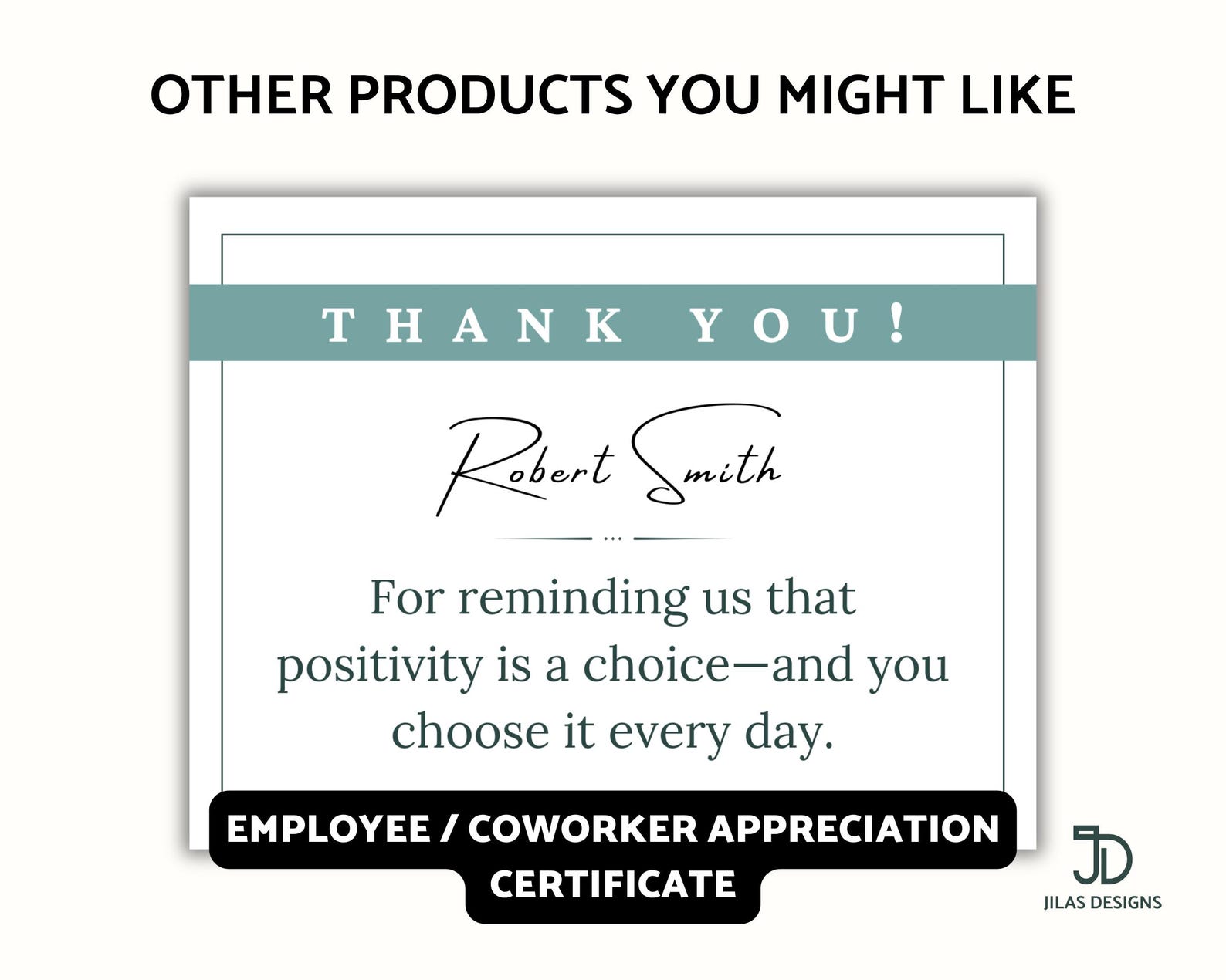 Custom Leadership Appreciation Certificate | Personalized Manager ...