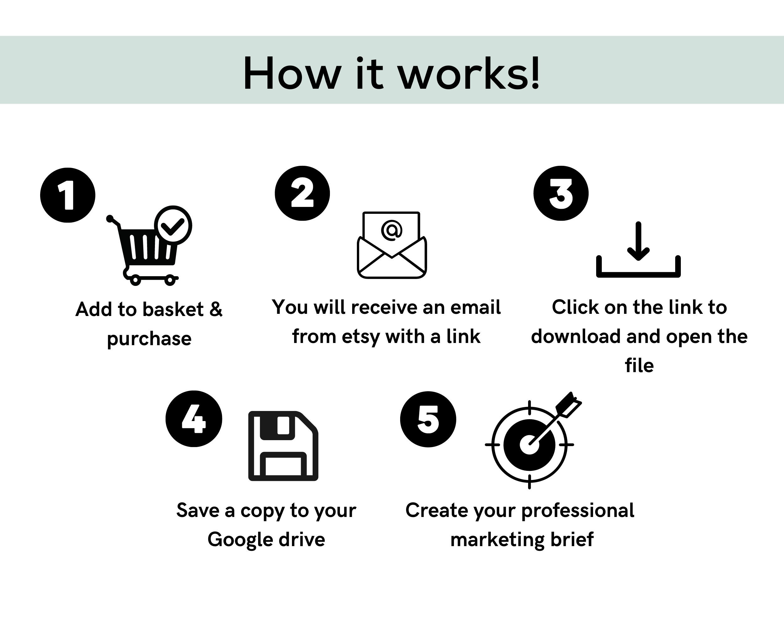 Event Planning Marketing Brief Template for Small Businesses, Event ...