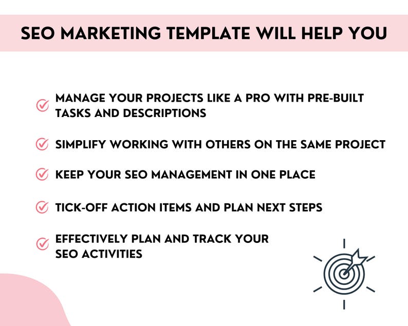 Asana SEO Marketing Project Management Template (digital Download) - Etsy