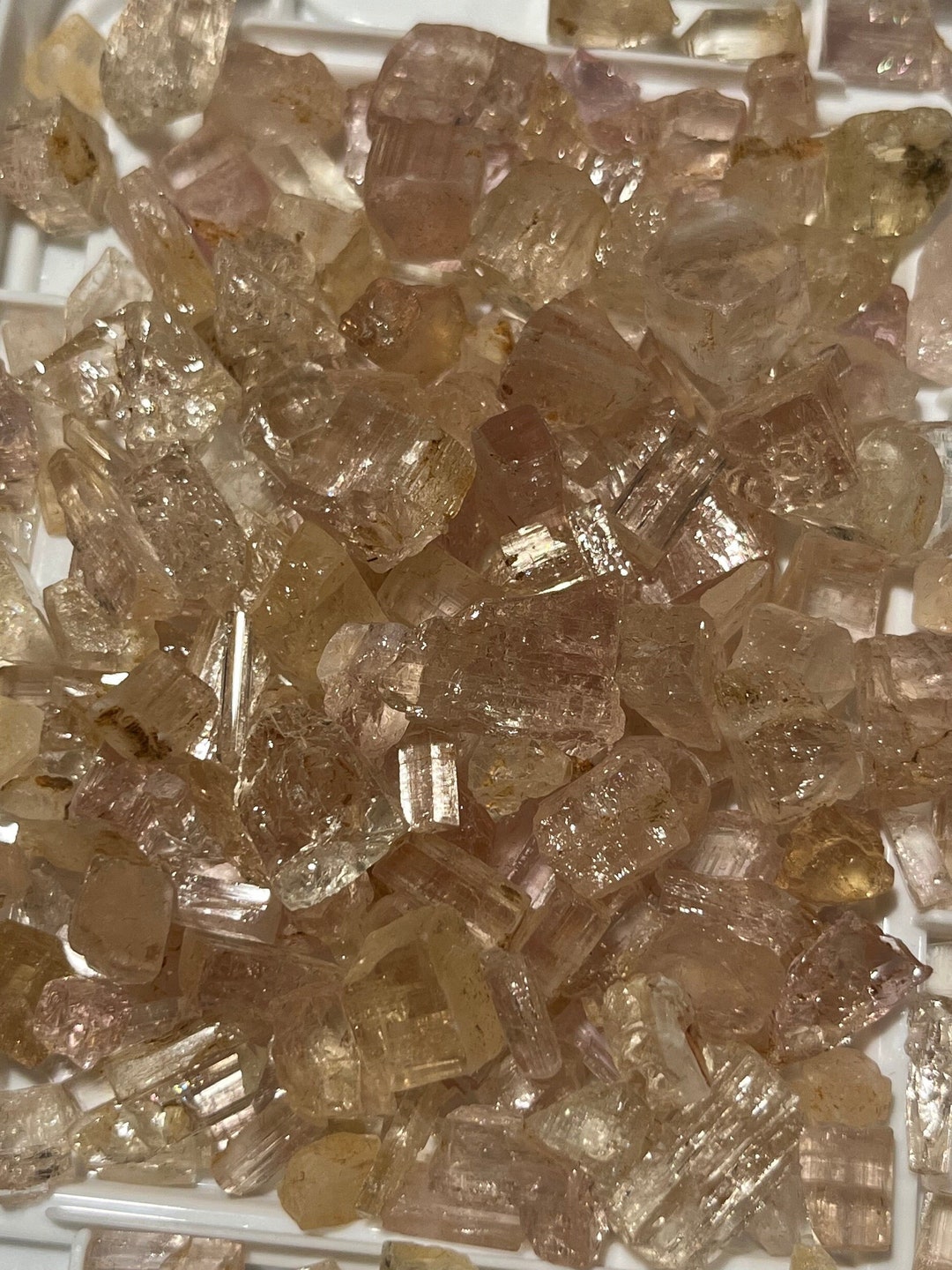 Katlang (imperial) Topaz Rough Crystals (pakistan) - Etsy
