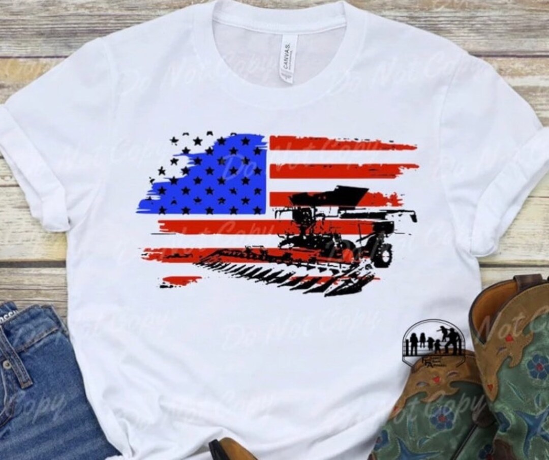 American Flag Combine - Etsy
