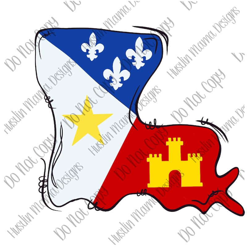 Acadian Flag - Etsy