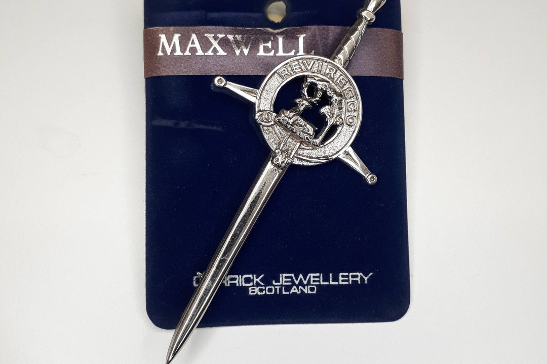 Clan Maxwell Kilt Pin - Etsy