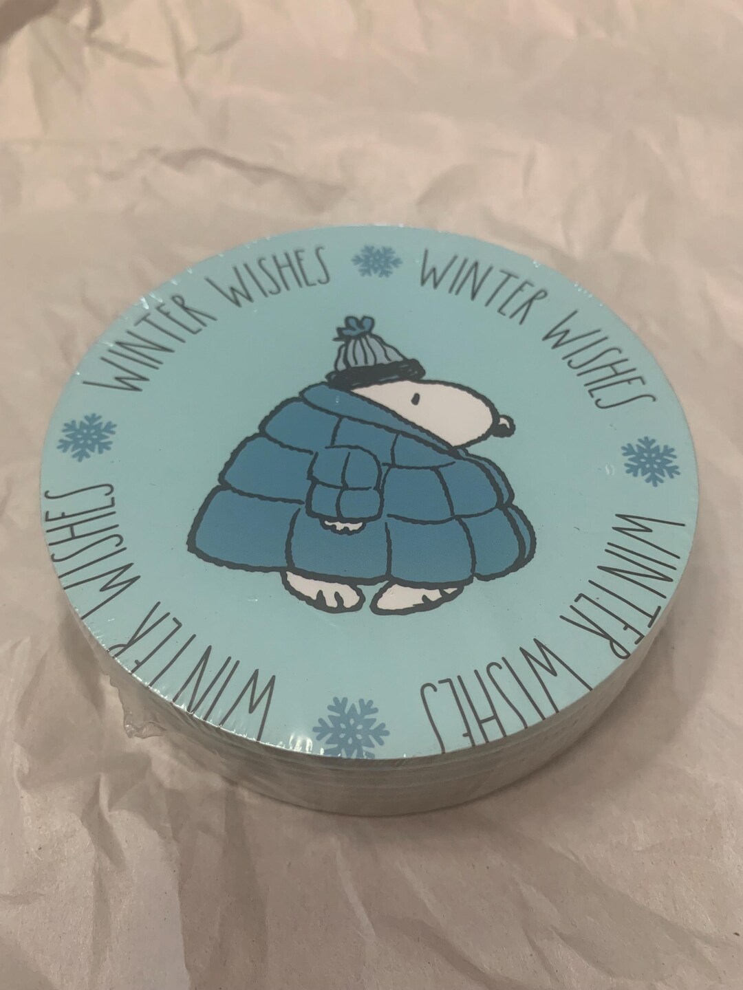 Snoopy Coasters - Etsy