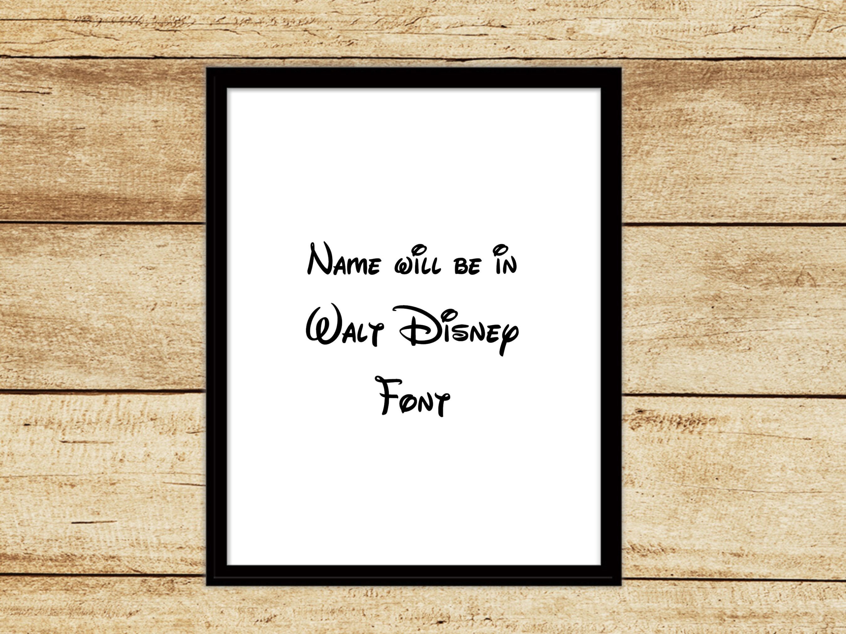 Lilo and Stitch Personalised Name Print, Lilo & Stitch Personalised ...