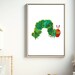 Set of 3 the Very Hungry Caterpillar Prints, Nursery Wall Art Print ...