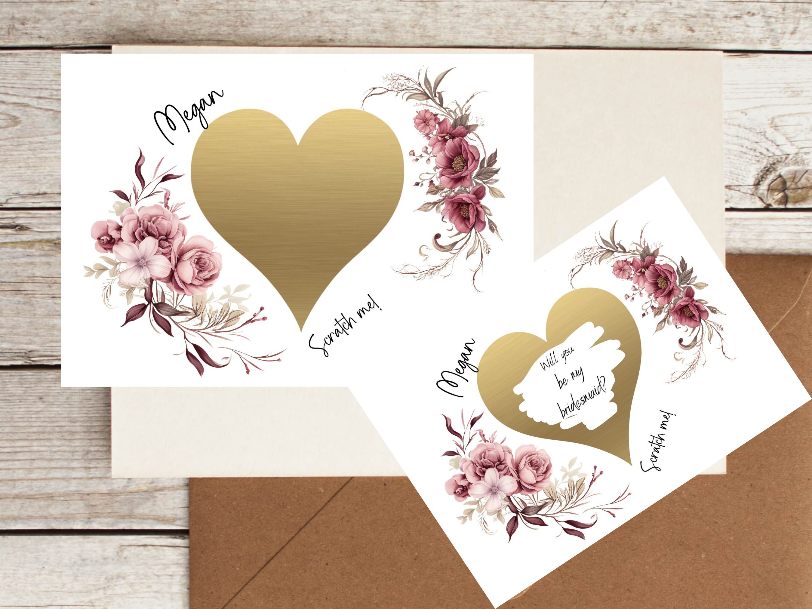 Surprise Reveal Card Scratch and Reveal Anniversary Card - Etsy UK