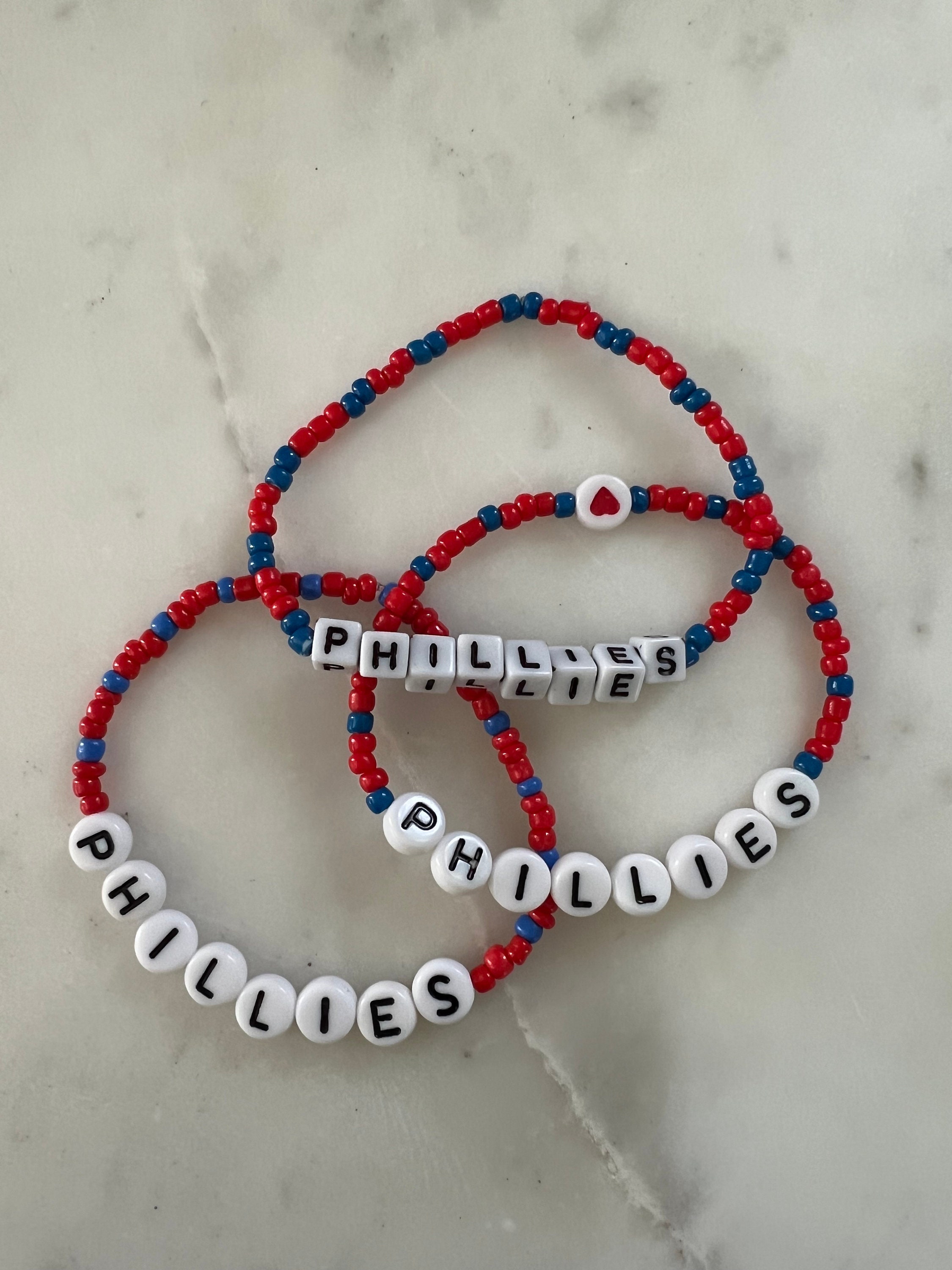 Philadelphia Phillies Fan Bracelets - Etsy
