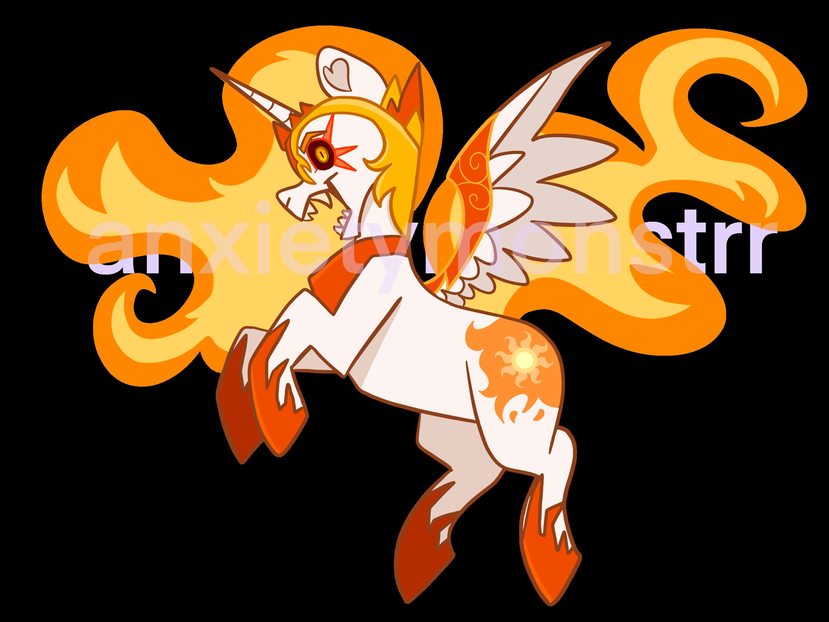 Nightmare Moon and Daybreaker Double-sided Keychain - Etsy