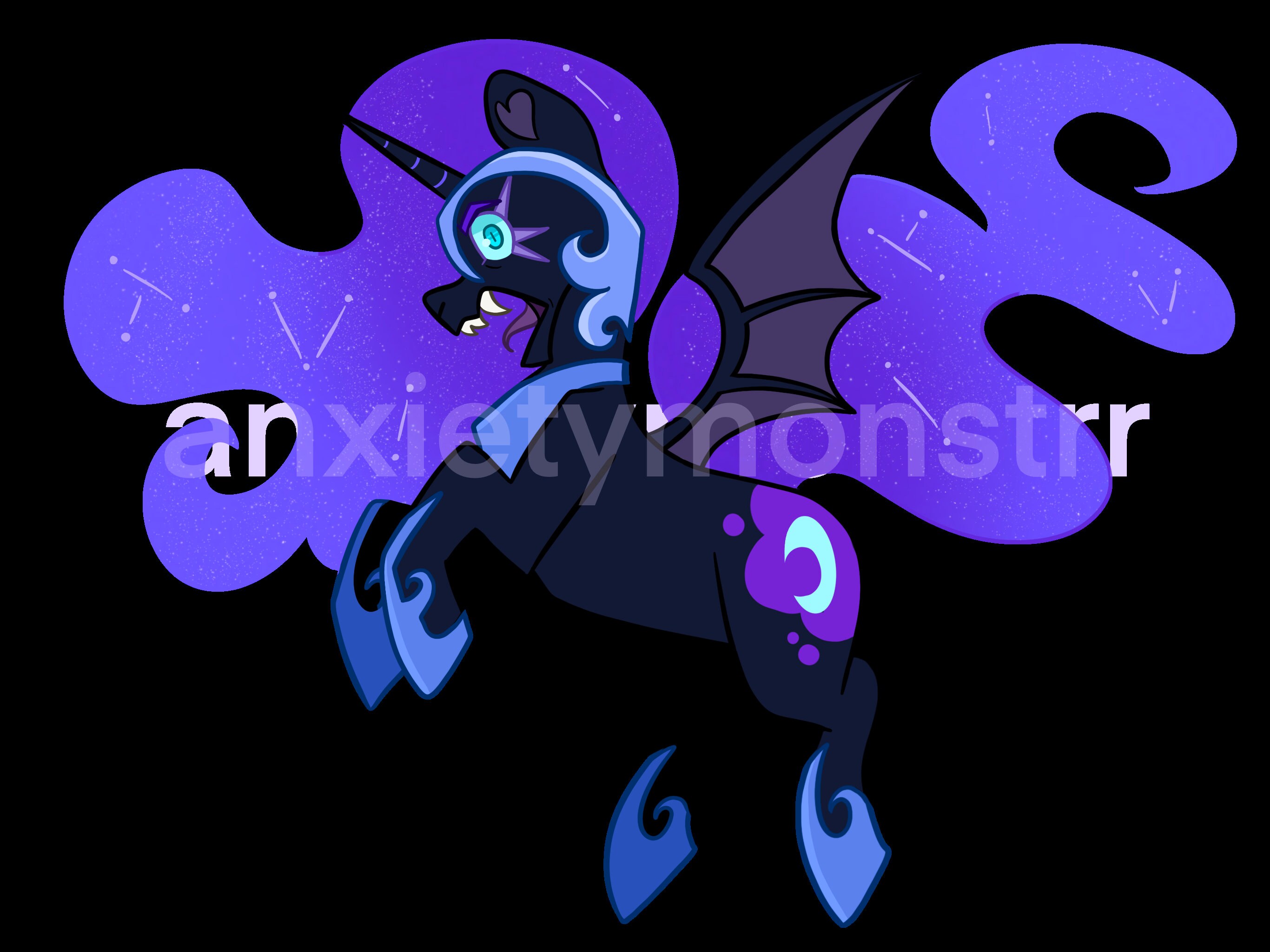 Nightmare Moon and Daybreaker Double-sided Keychain - Etsy