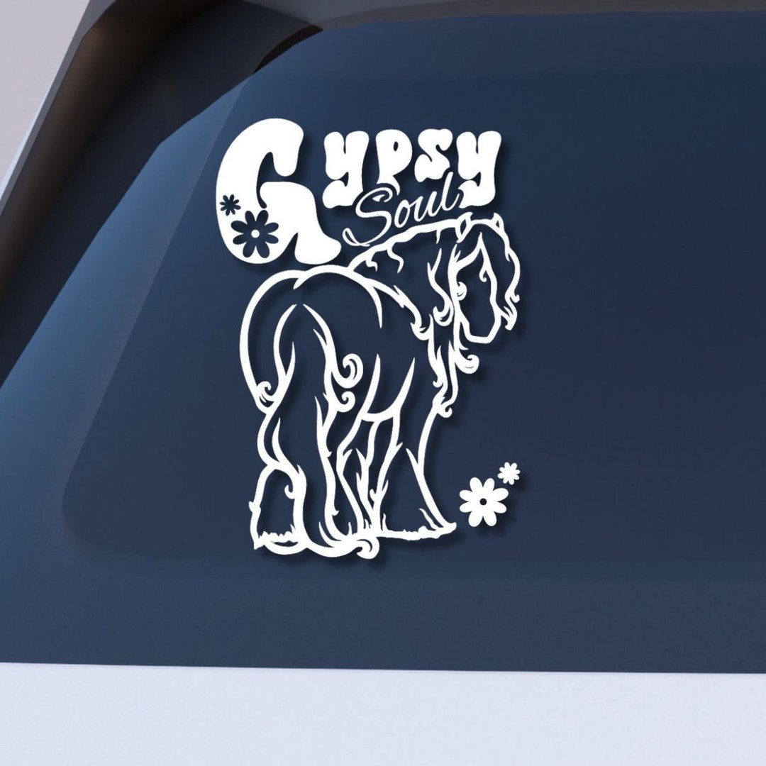 Vinyl Sticker Decal | Original Boho Gypsy Soul Vibe Design | Durable ...