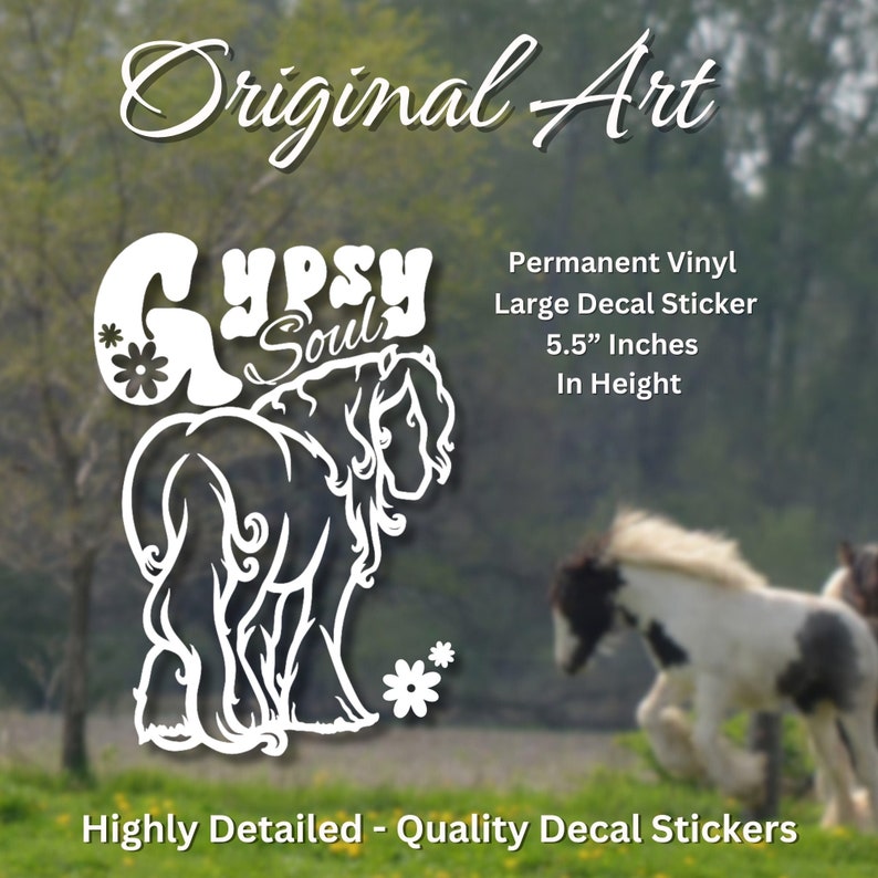 Vinyl Sticker Decal Original Boho Gypsy Soul Vibe Design Durable ...