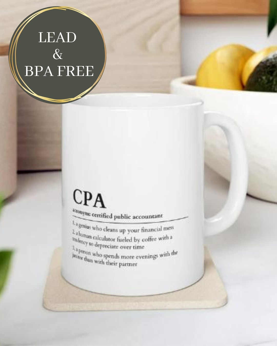 CPA Accountant Mug CPA Gift Tax Prep Mug Accountant Tax Nerd Gift ...