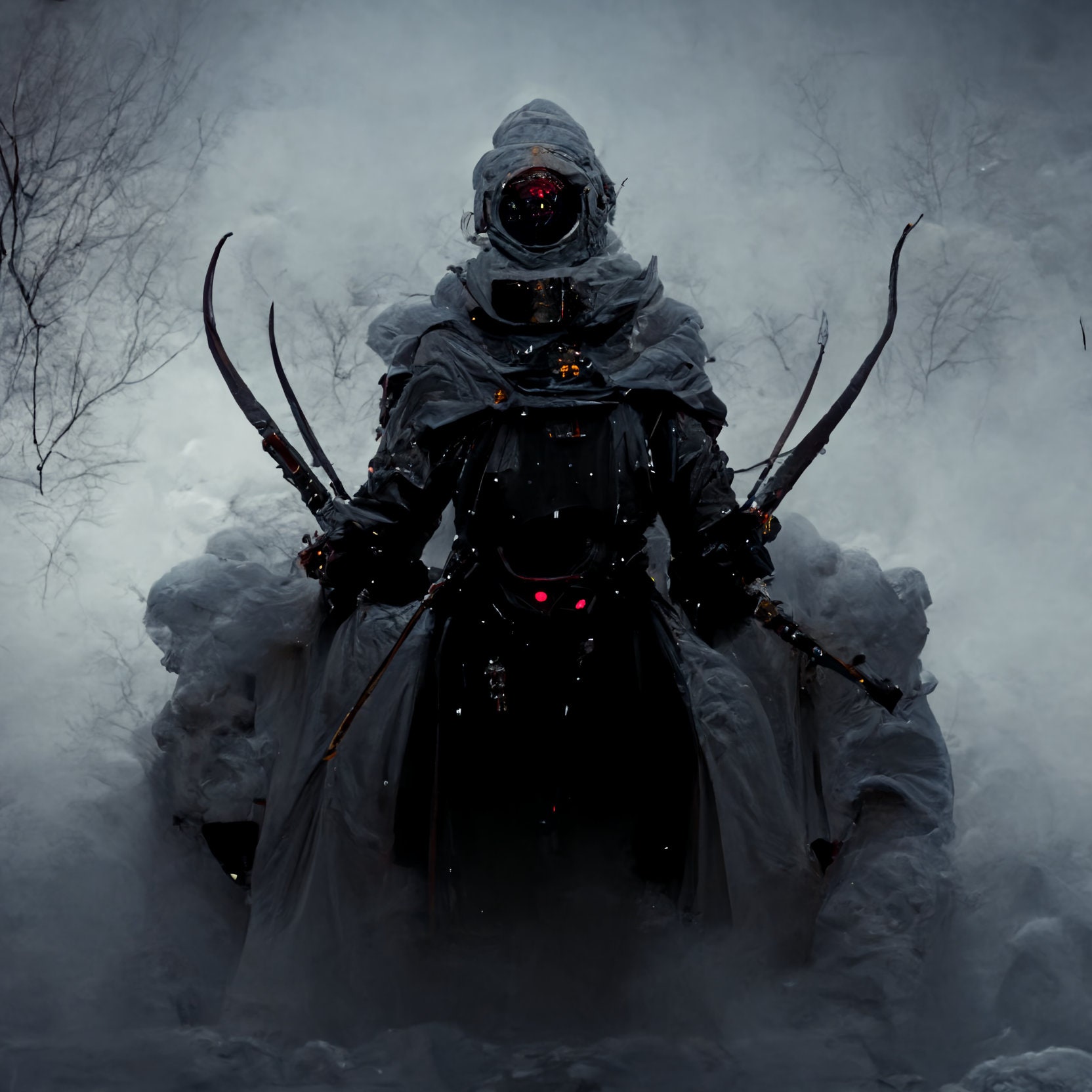 Evil Warrior Drawing