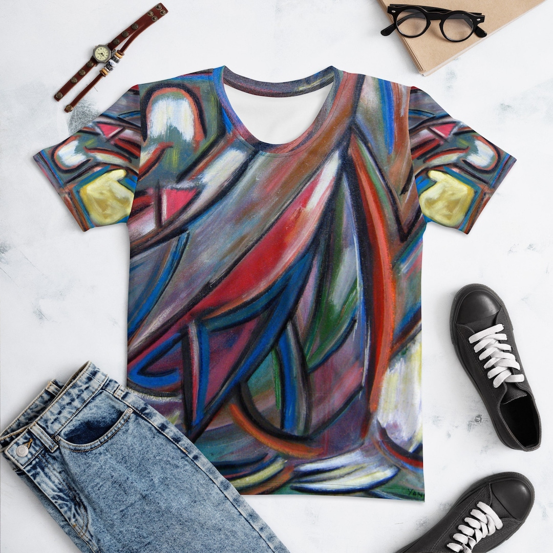 Artsy Abstract Original Wearable Fine Art Apparel / One of a Kind ...