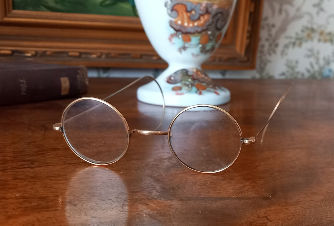 Edwardian Spectacles With Original Cases H. Cahal Bradford - Etsy UK