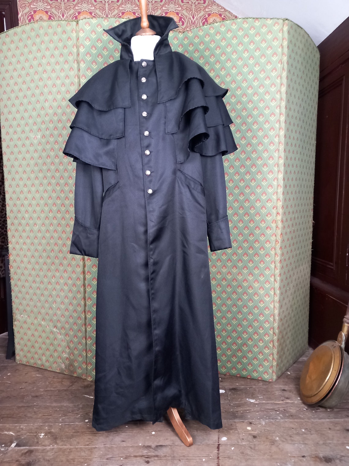 Edwardian Victorian Style Mens Coat - Etsy