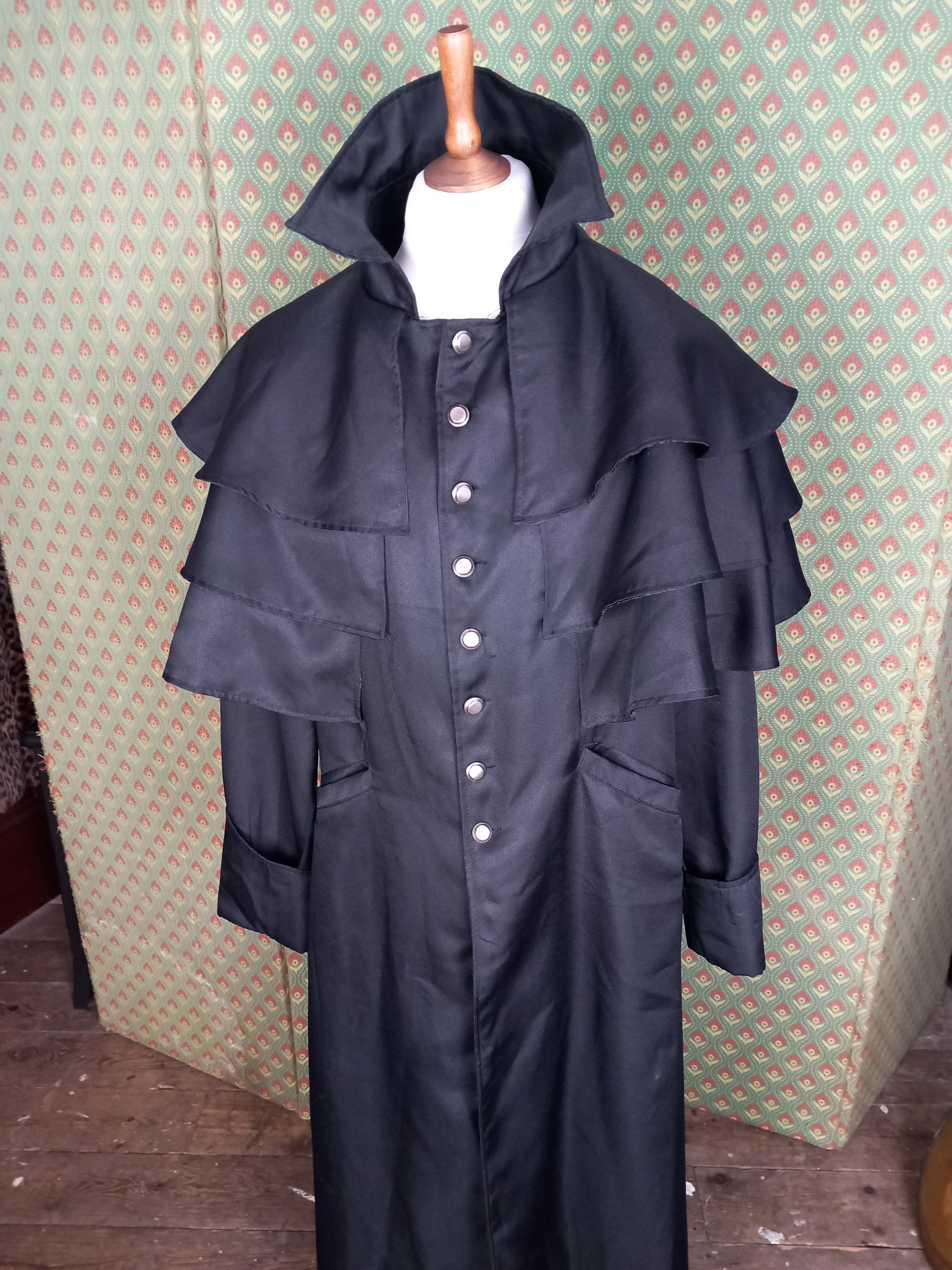 Edwardian Victorian Style Mens Coat - Etsy