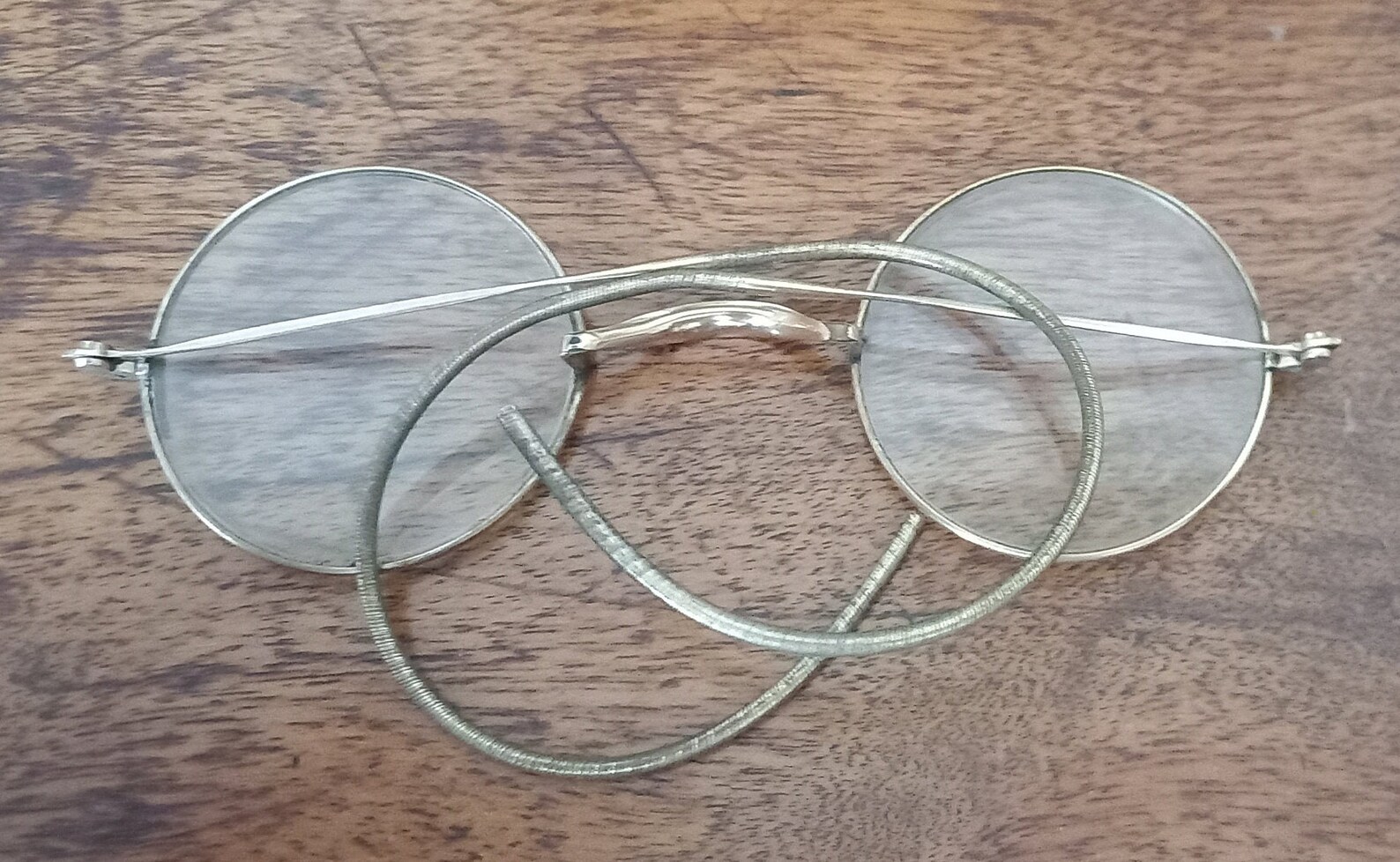 Antique Gold Metal Framed Spectacles 1930s - Etsy