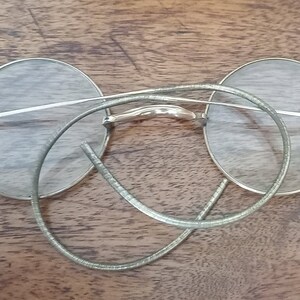Antique Gold Metal Framed Spectacles 1930s - Etsy