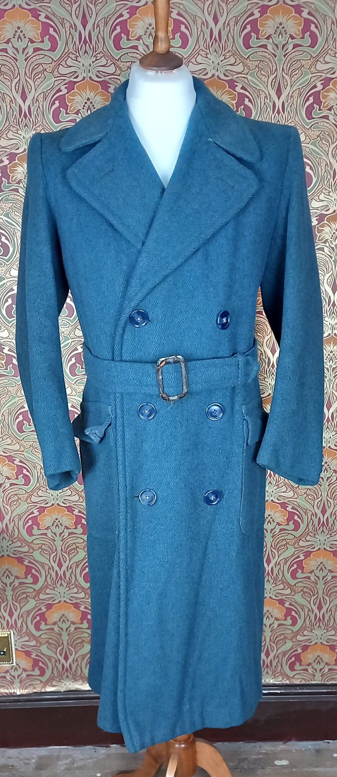 Original 1930s 40s Vintage Gents Coat - Etsy