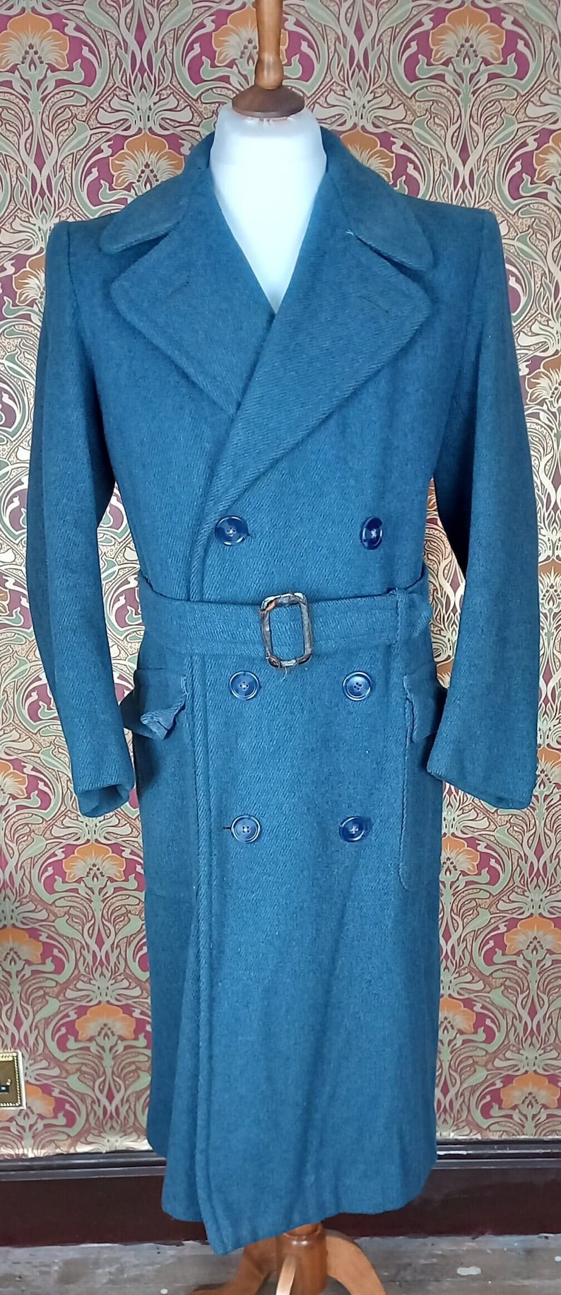 Original 1930s 40s Vintage Gents Coat - Etsy