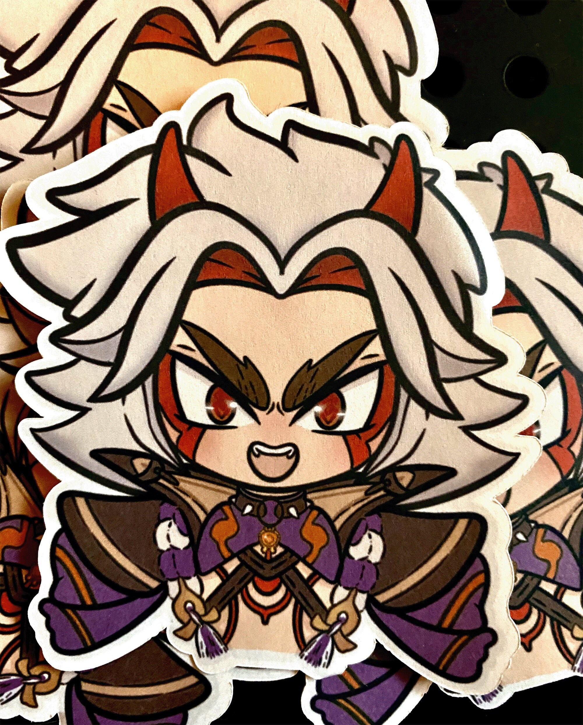 Genshin Impact Itto Sticker - Etsy