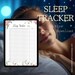 Printable Sleep Tracker - Track Your Sleep With This Perfect Sleep ...