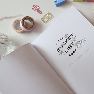 The Bucket List Book , Travel Journal, Travel Planner, Place to Store ...