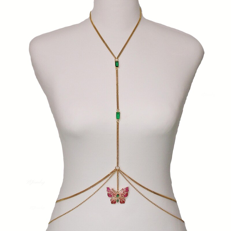 Beach Body Chain - Etsy