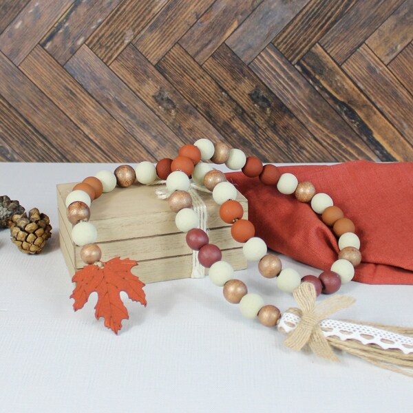Fall Bead Garland - Etsy