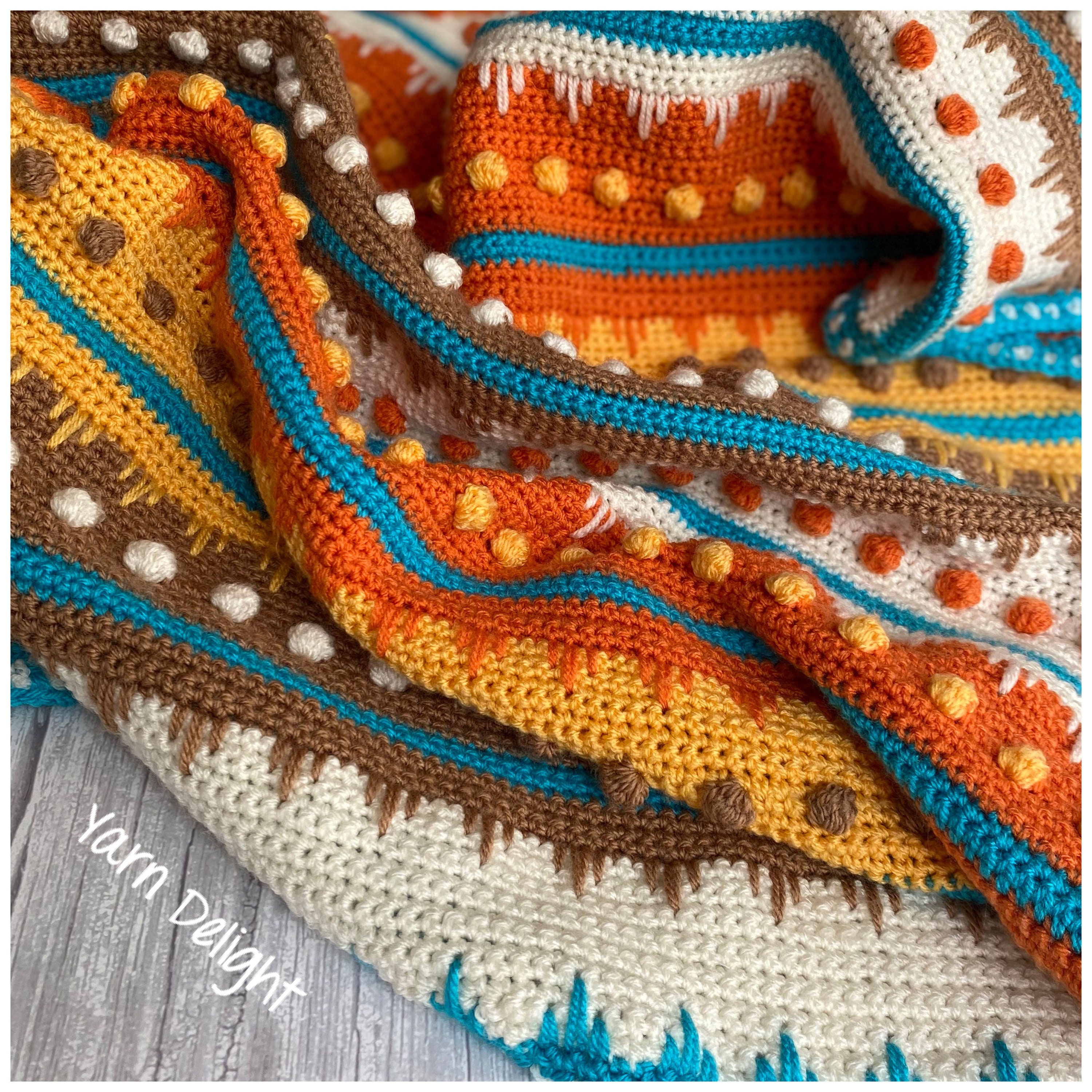 CROCHET PATTERN the Fireworks Night Blanket. Baby Blanket, Baby Blanket ...