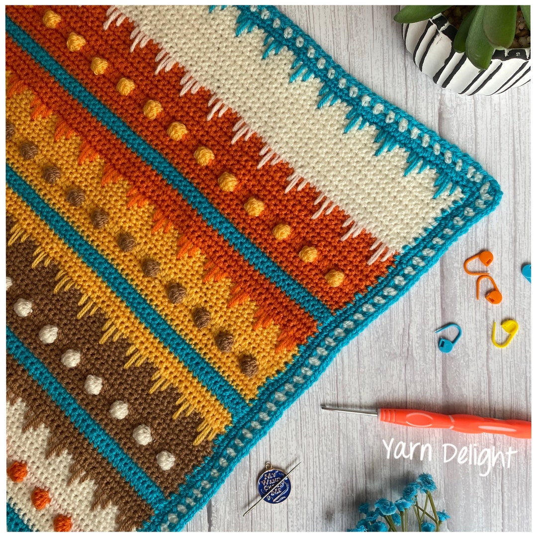 CROCHET PATTERN - the Fireworks Night Blanket. Baby Blanket, Baby ...