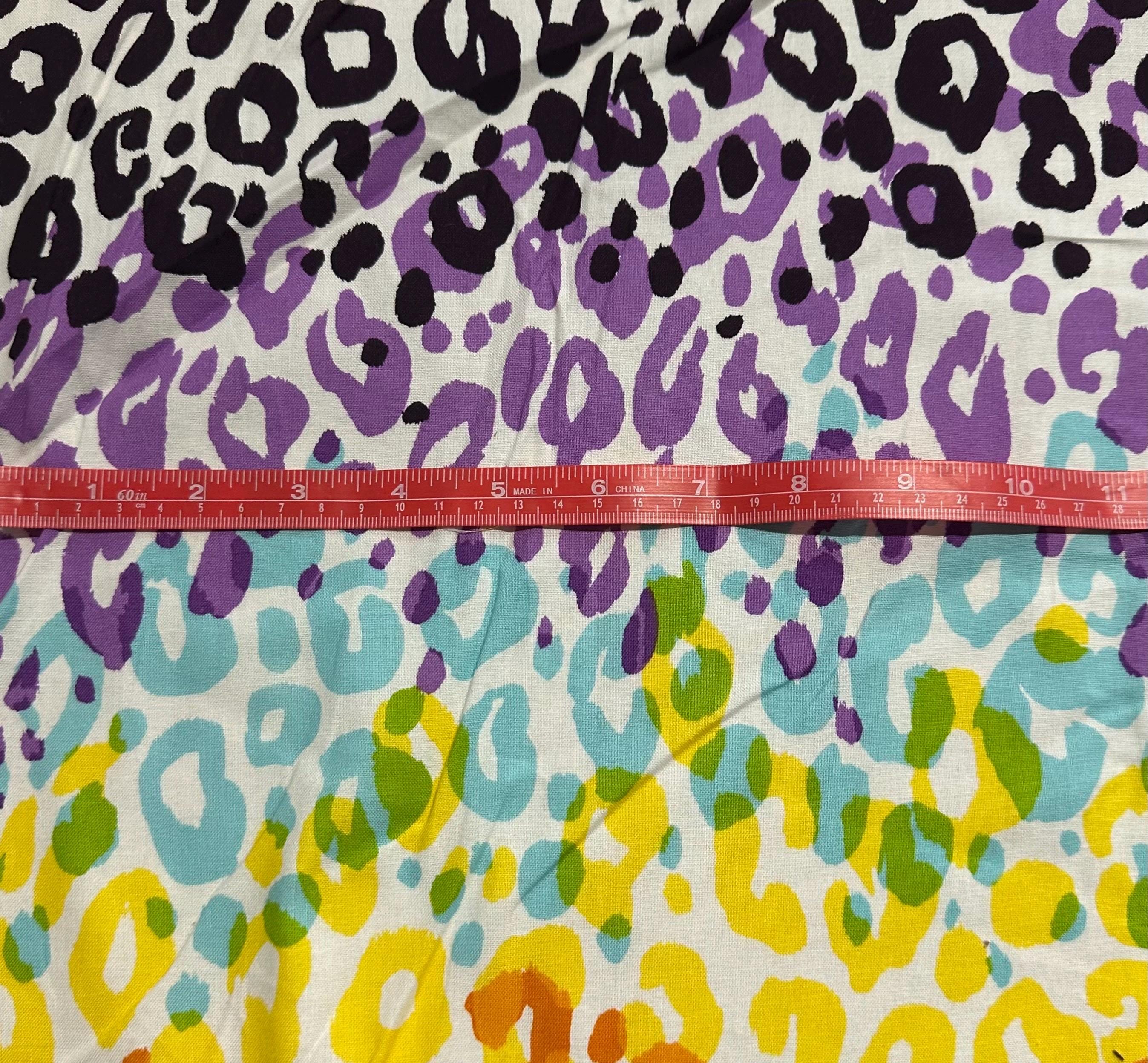 Rainbow Leopard by Alexander Henry Retired Collection 2013, Fabric by ...